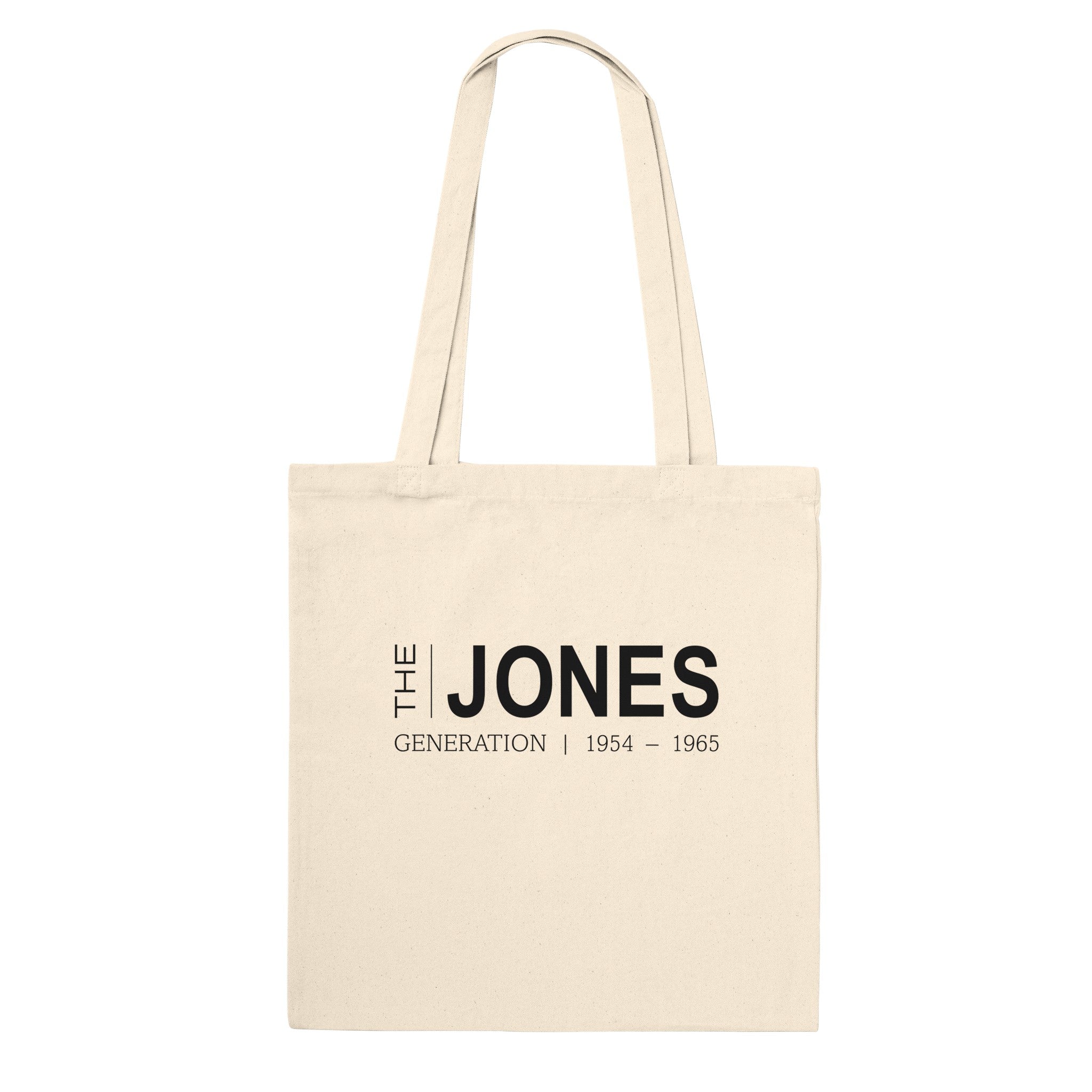 The Jones Generation Tote Bag Natural – Gen Jones Style
